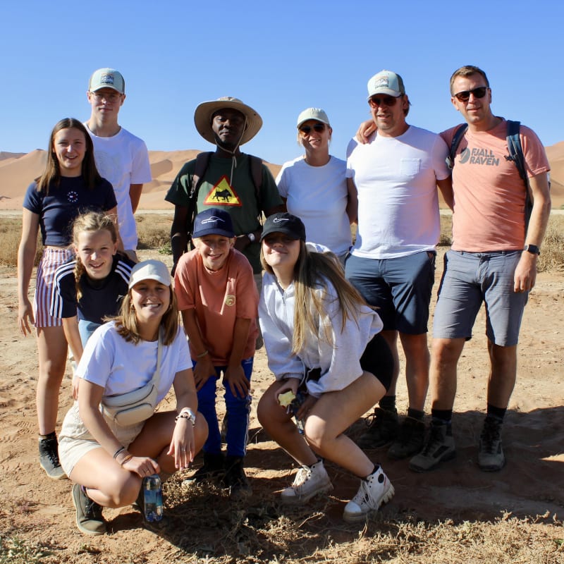 Op avontuur in Namibië met de familie Levecke
